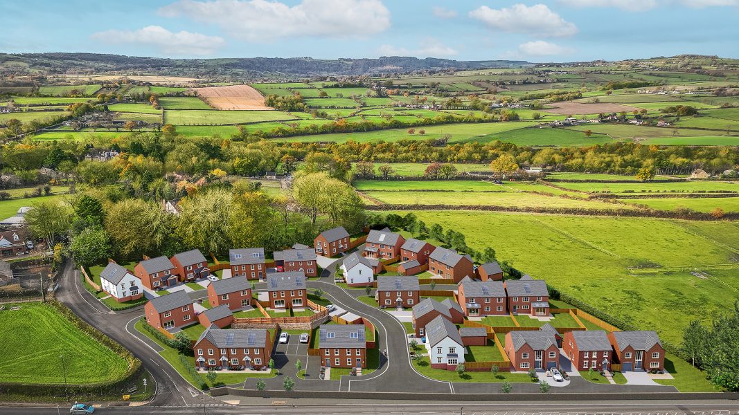 New houses for sale in Stretton – Meadowview Homes